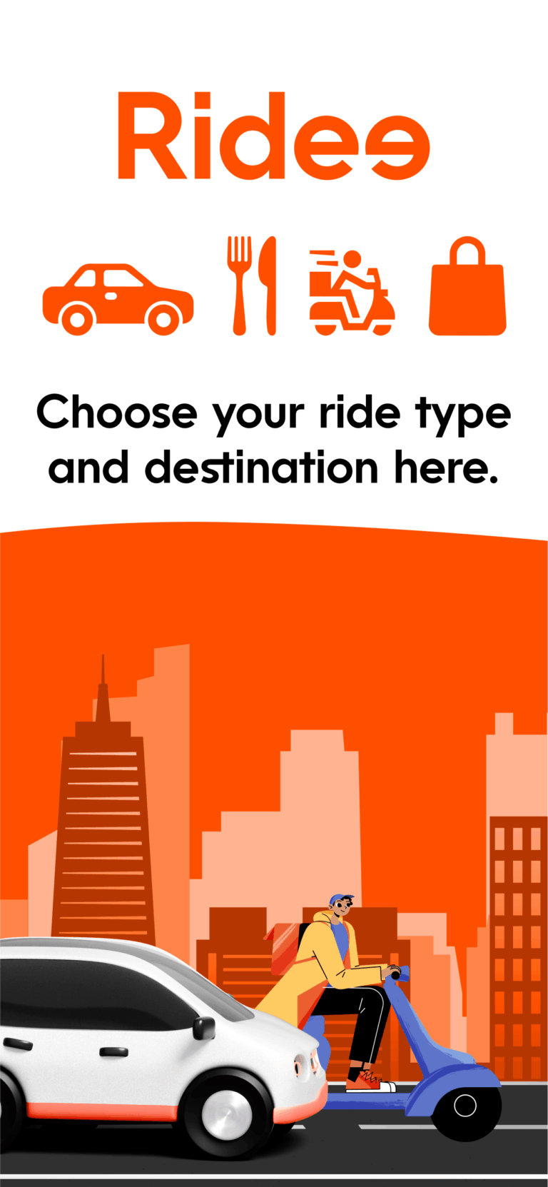 Ridee : Drive or Ride, You Earn