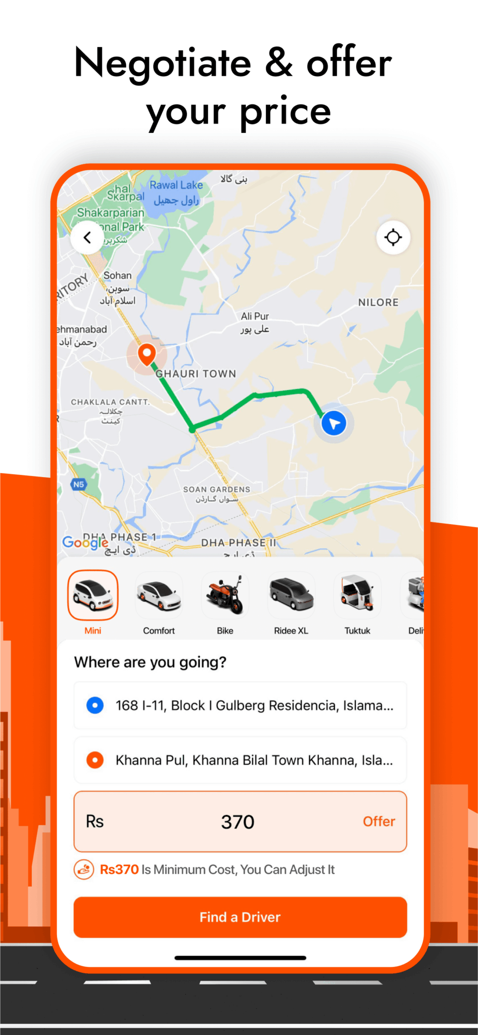 Ridee : Drive or Ride, You Earn